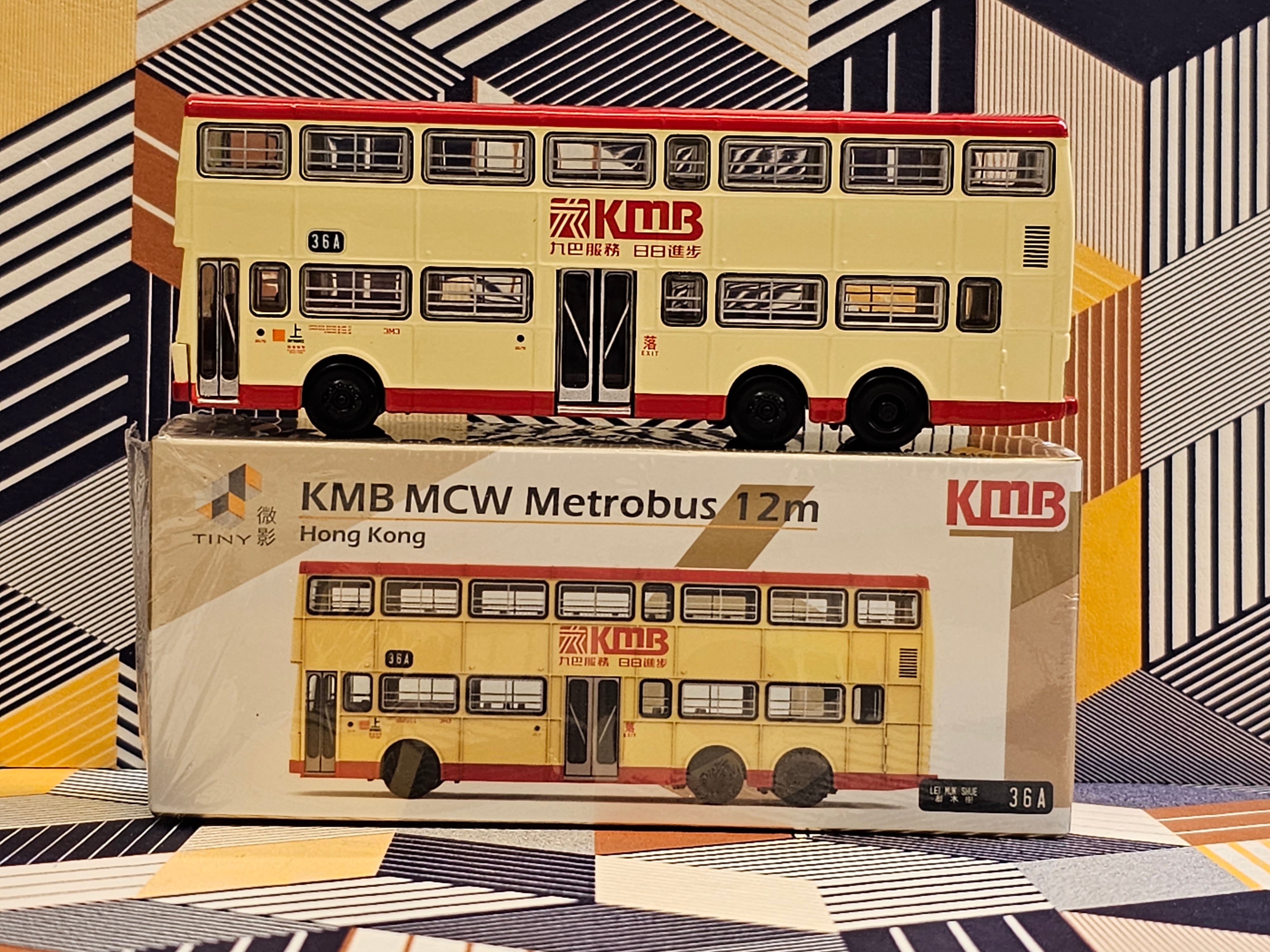 1/110 Tiny KMB61 MCW Metrobus 12m 3M3 Route:36A – MSD BUS~ pre-owned bus model