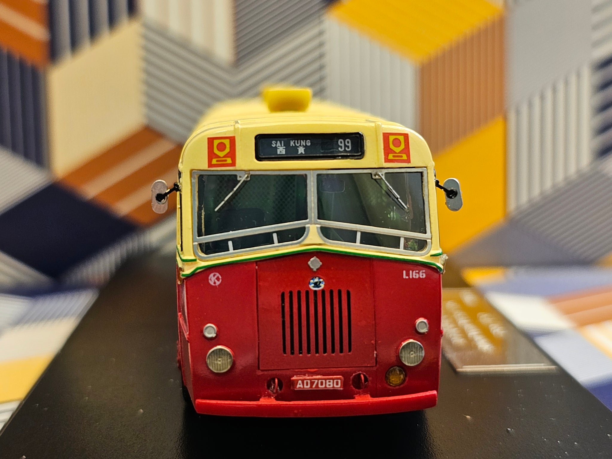 Resin Albion Victor VT23L Metal Sections L166 Route:99 – MSD BUS~ pre ...