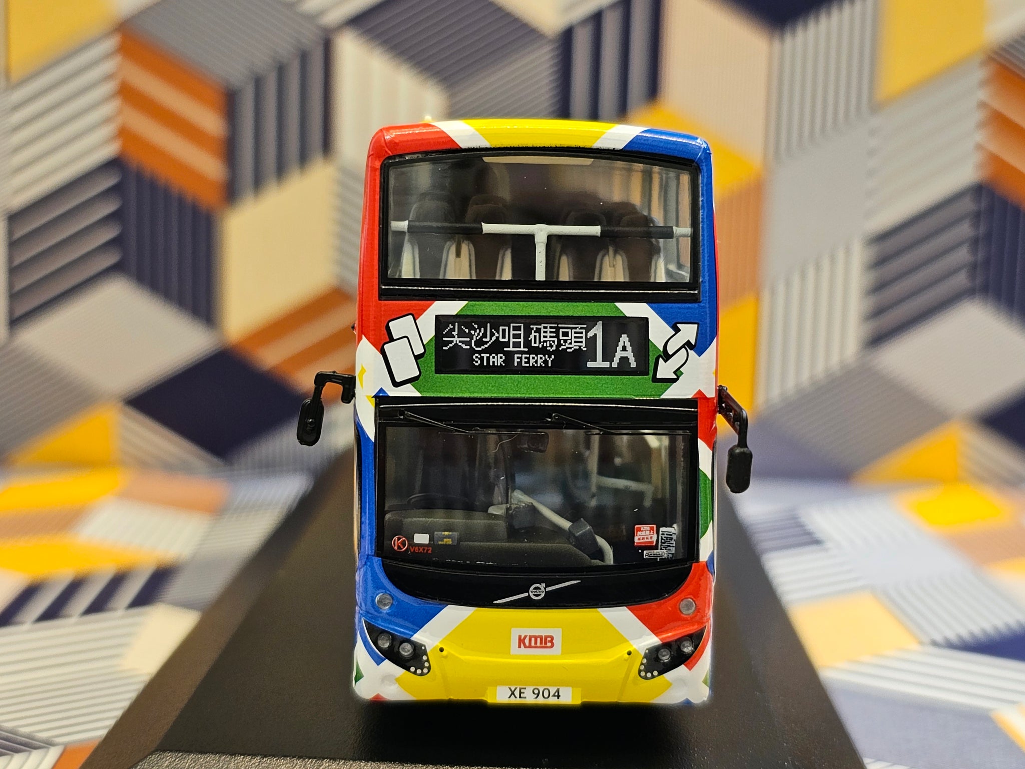 KMB Volvo B8L MCV 12.8m V6X72 Route:1A "UNO" – MSD BUS~ pre-owned bus model
