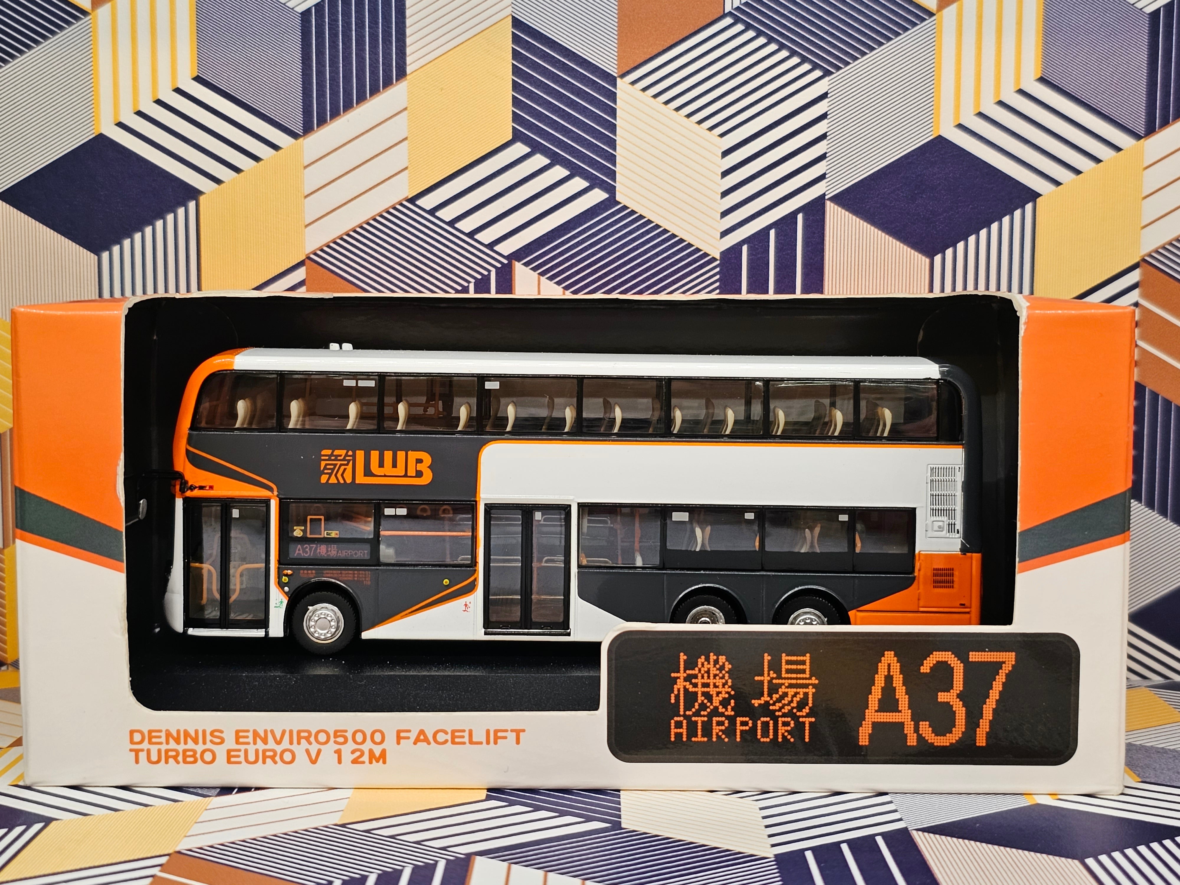 LWB Long Win Dennis Enviro Facelift 12m 5503 Route:A37 – MSD BUS~ pre ...