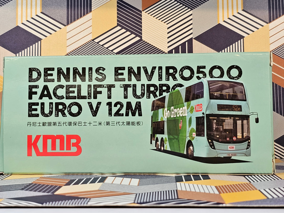 KMB Dennis Enviro Facelift 12m ATENU1326 Route: 52X – MSD BUS~ pre ...