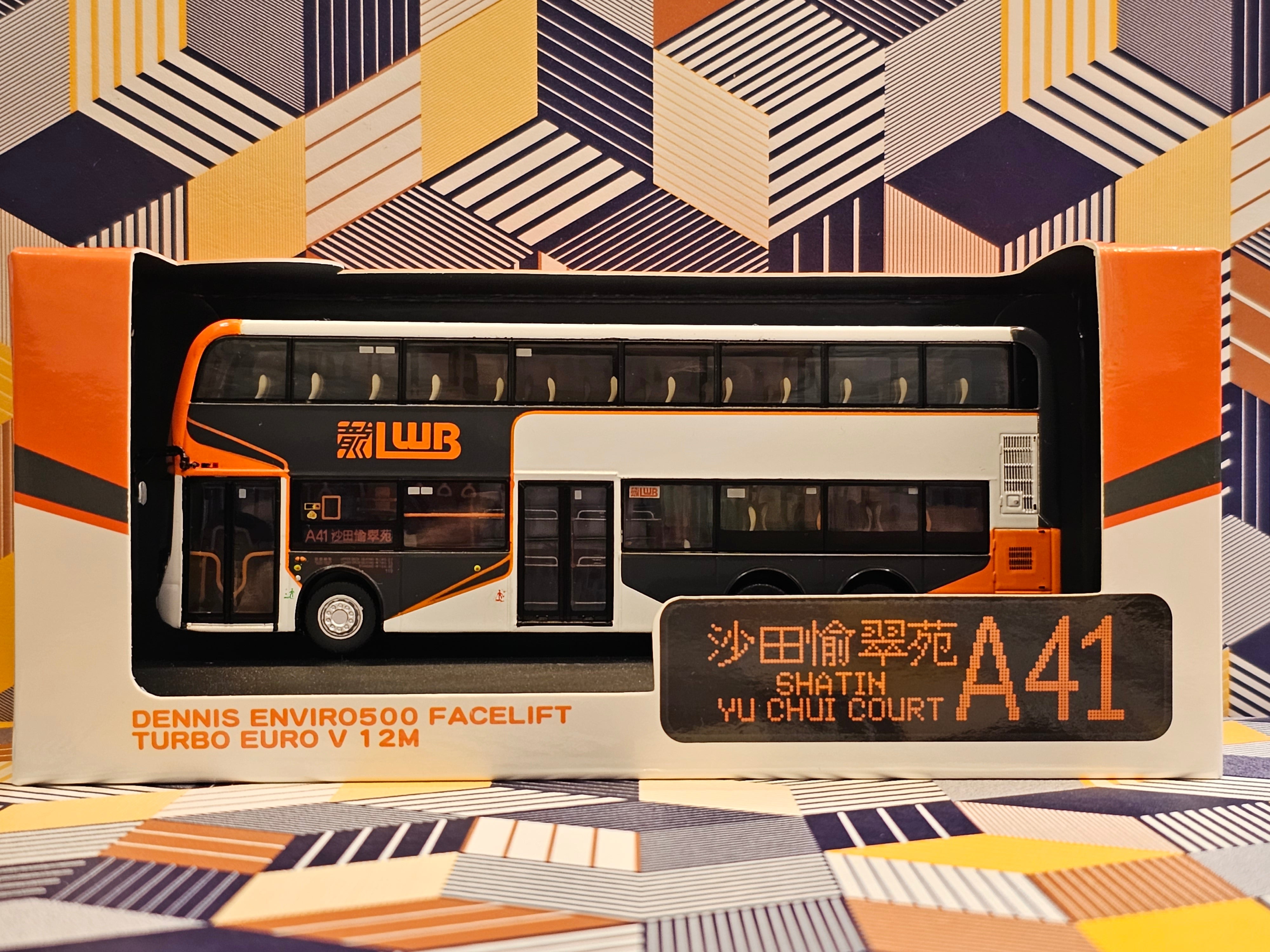 LWB Long Win Dennis Enviro Facelift 12m 5514 Route:A41 – MSD BUS~ pre ...