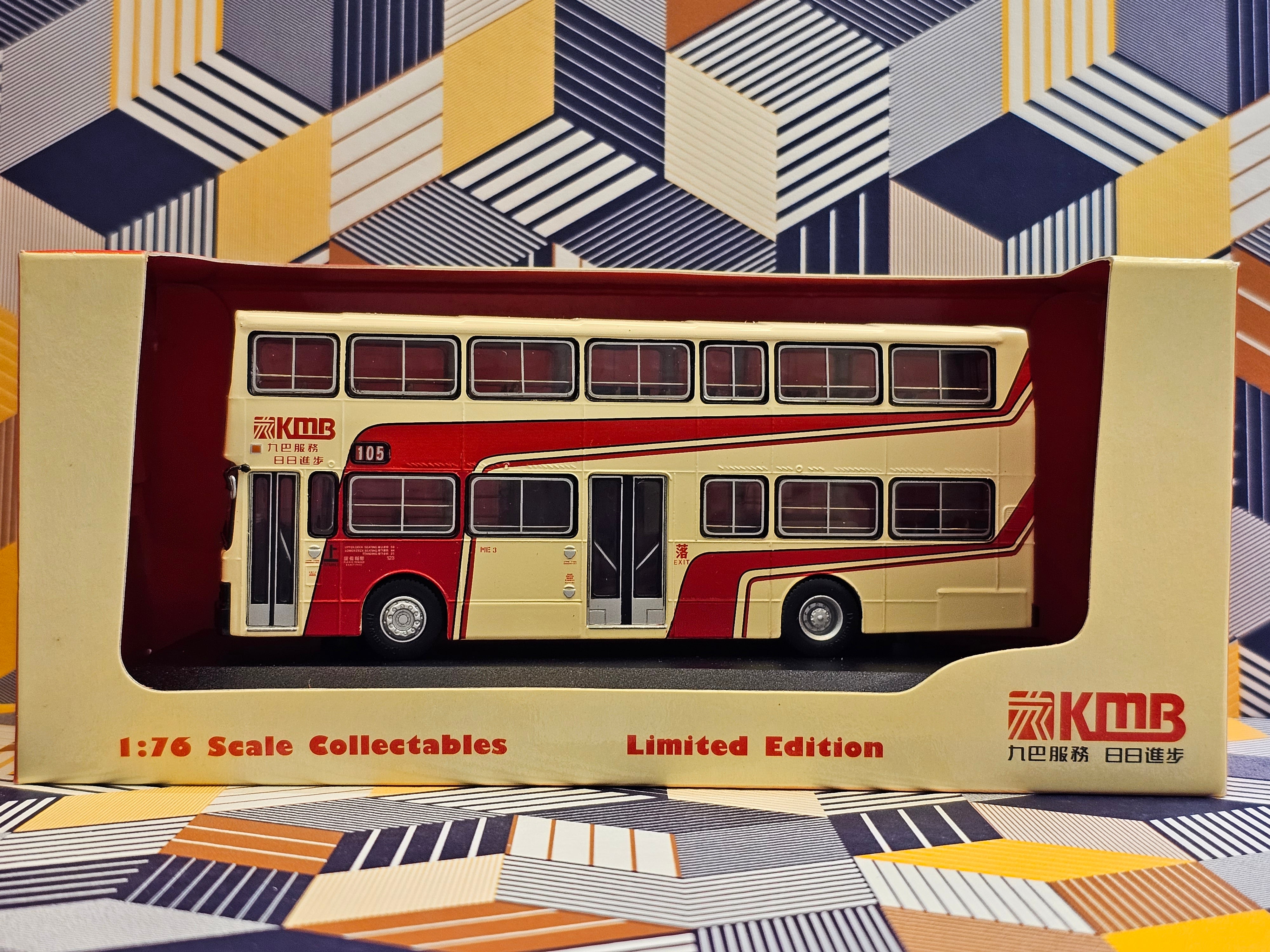 KMB Mercedes Benz O305 ME3 Route: 105 – MSD BUS~ pre-owned bus model
