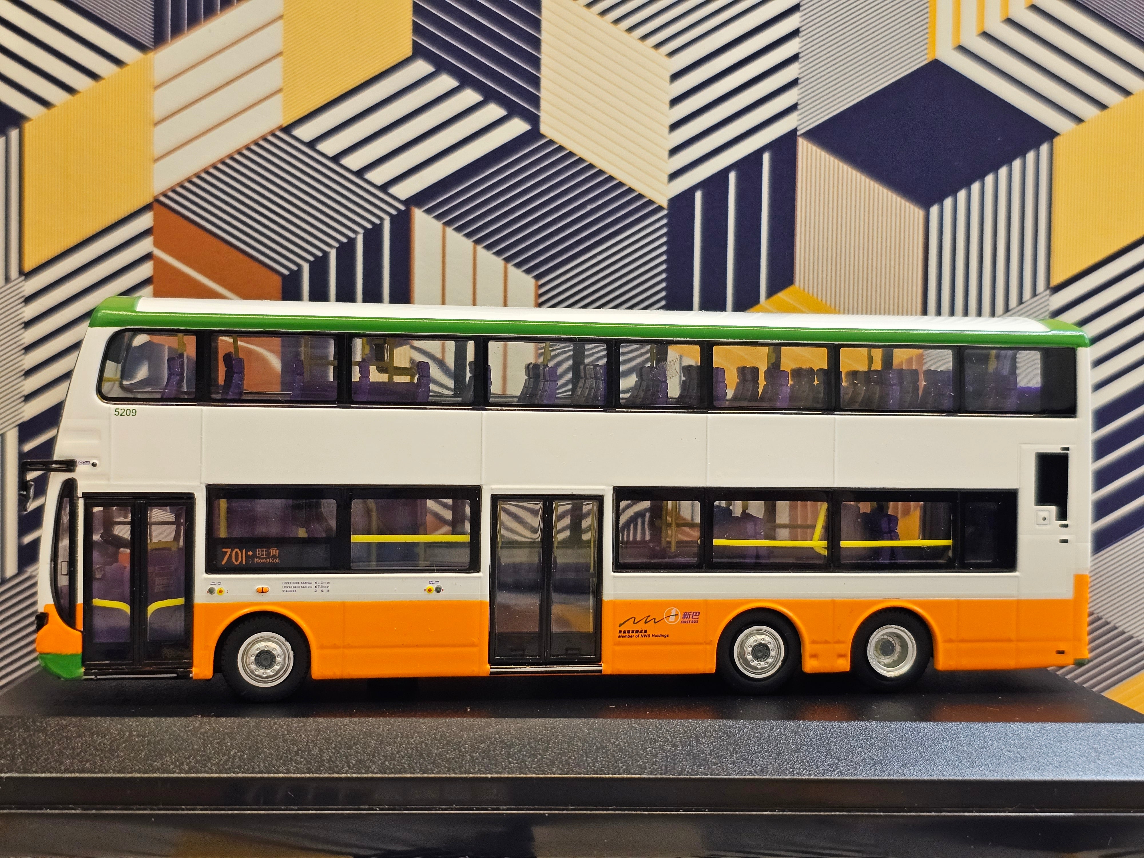 NWFB Volvo B9TL 12m 5209 Route:701 – MSD BUS~ pre-owned bus model