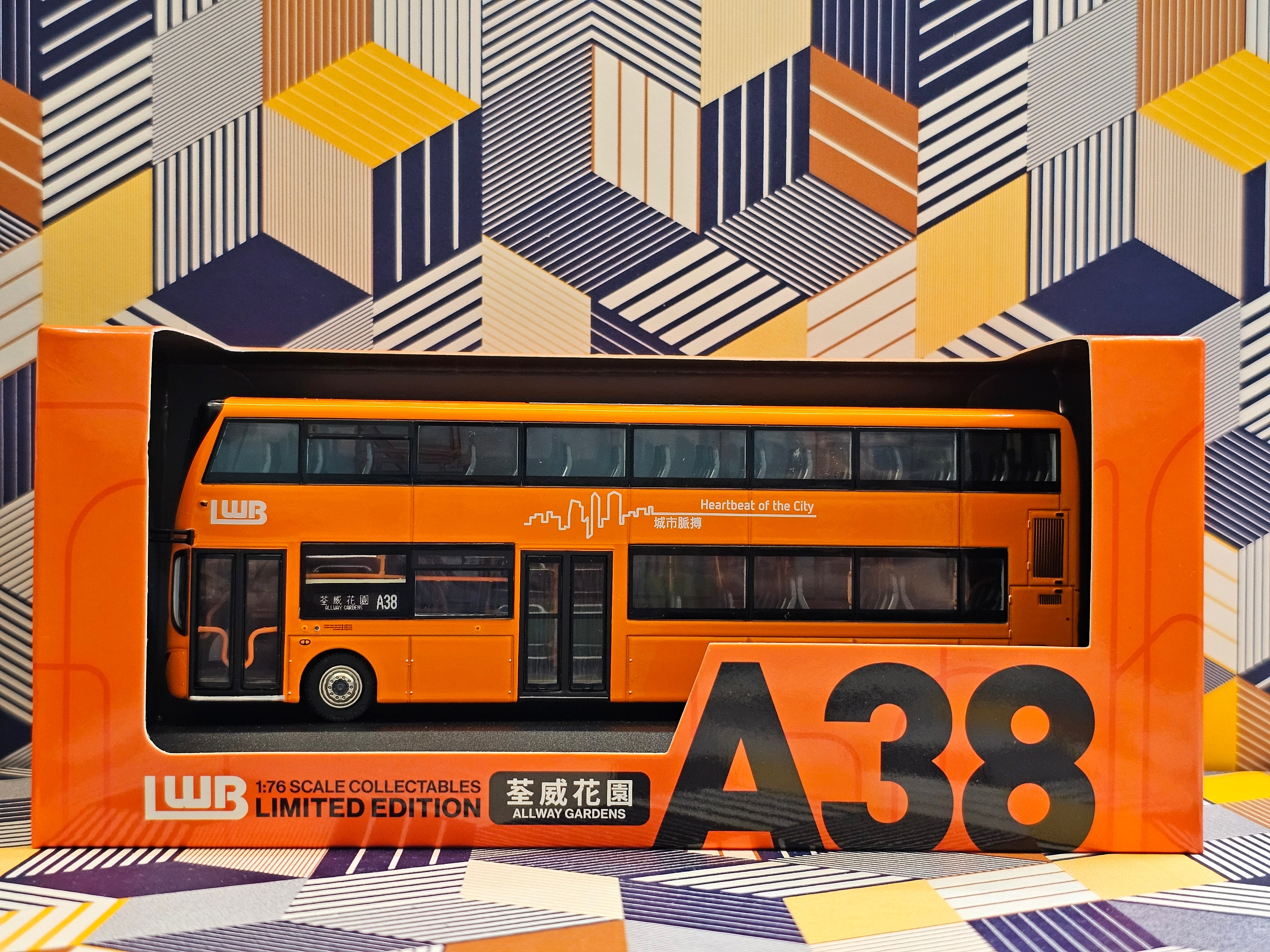 LWB Long Win Volvo B8L MCV 12.8m UV6X10 Route:A38 – MSD BUS~ pre-owned ...