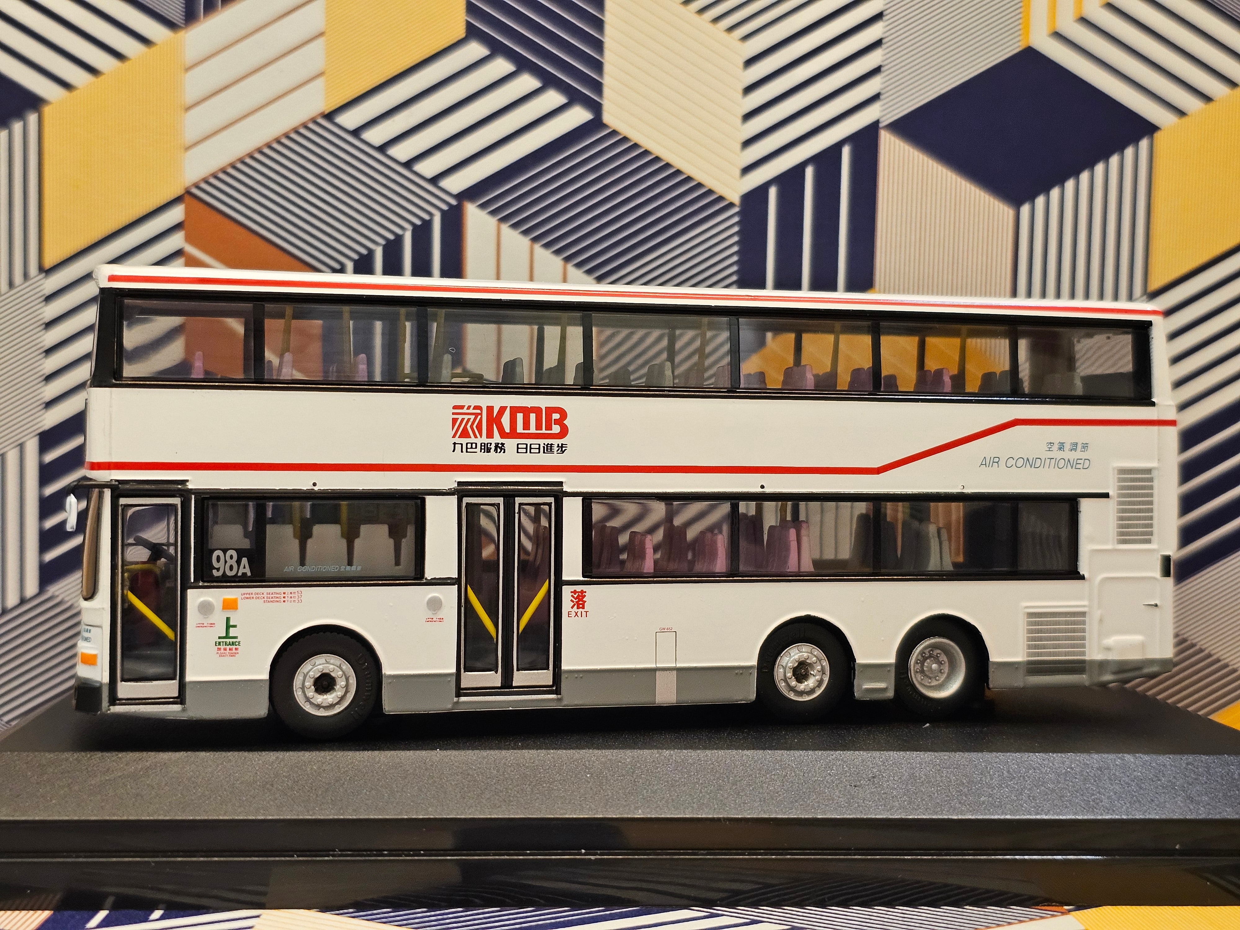 KMB Scania N113 11.5m AS6 Route:98A – MSD BUS~ pre-owned bus model