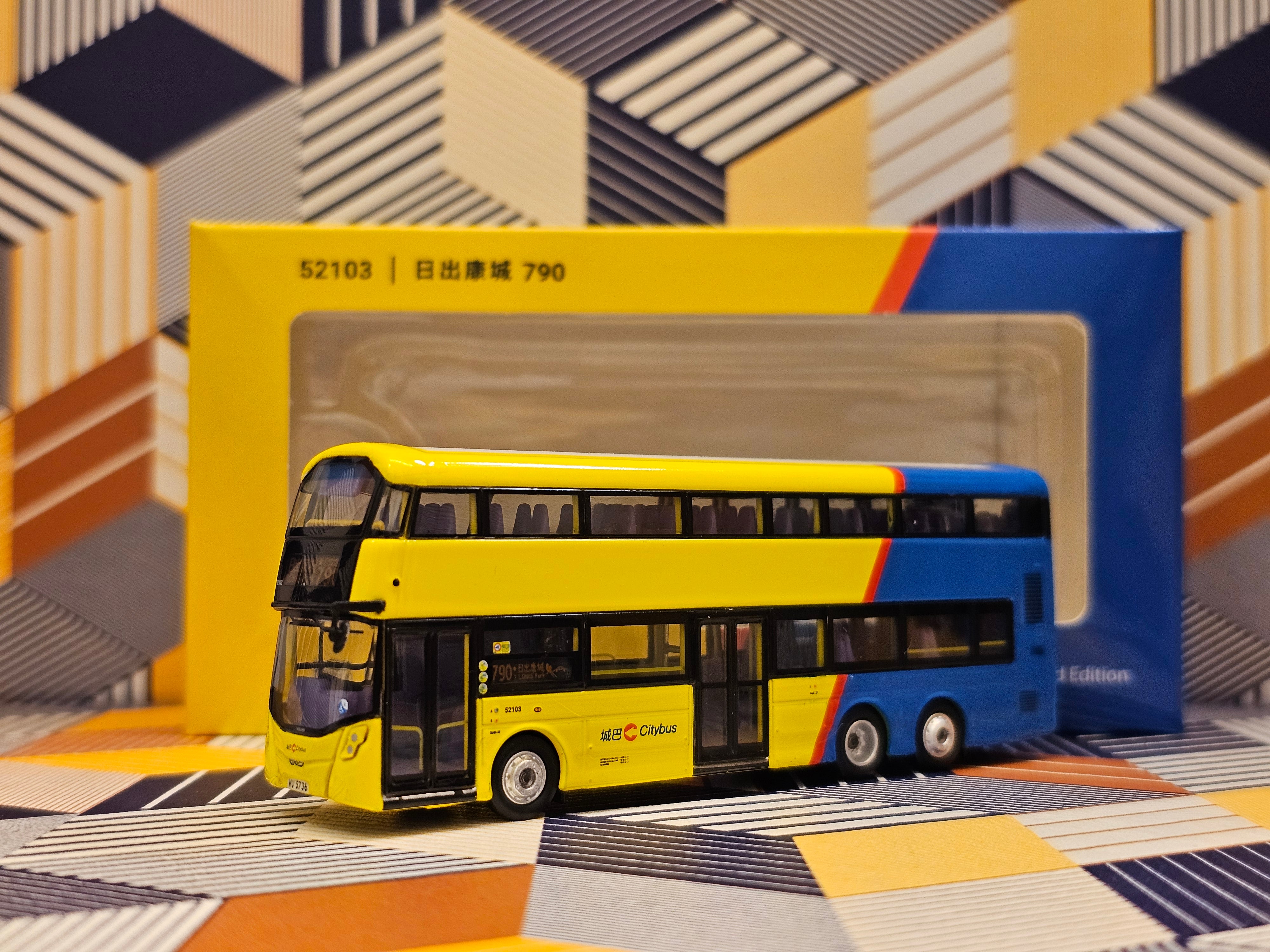 1/120 Model 1 Citybus Volvo B8L 12m 52103 Route: 790 – MSD BUS~ pre ...