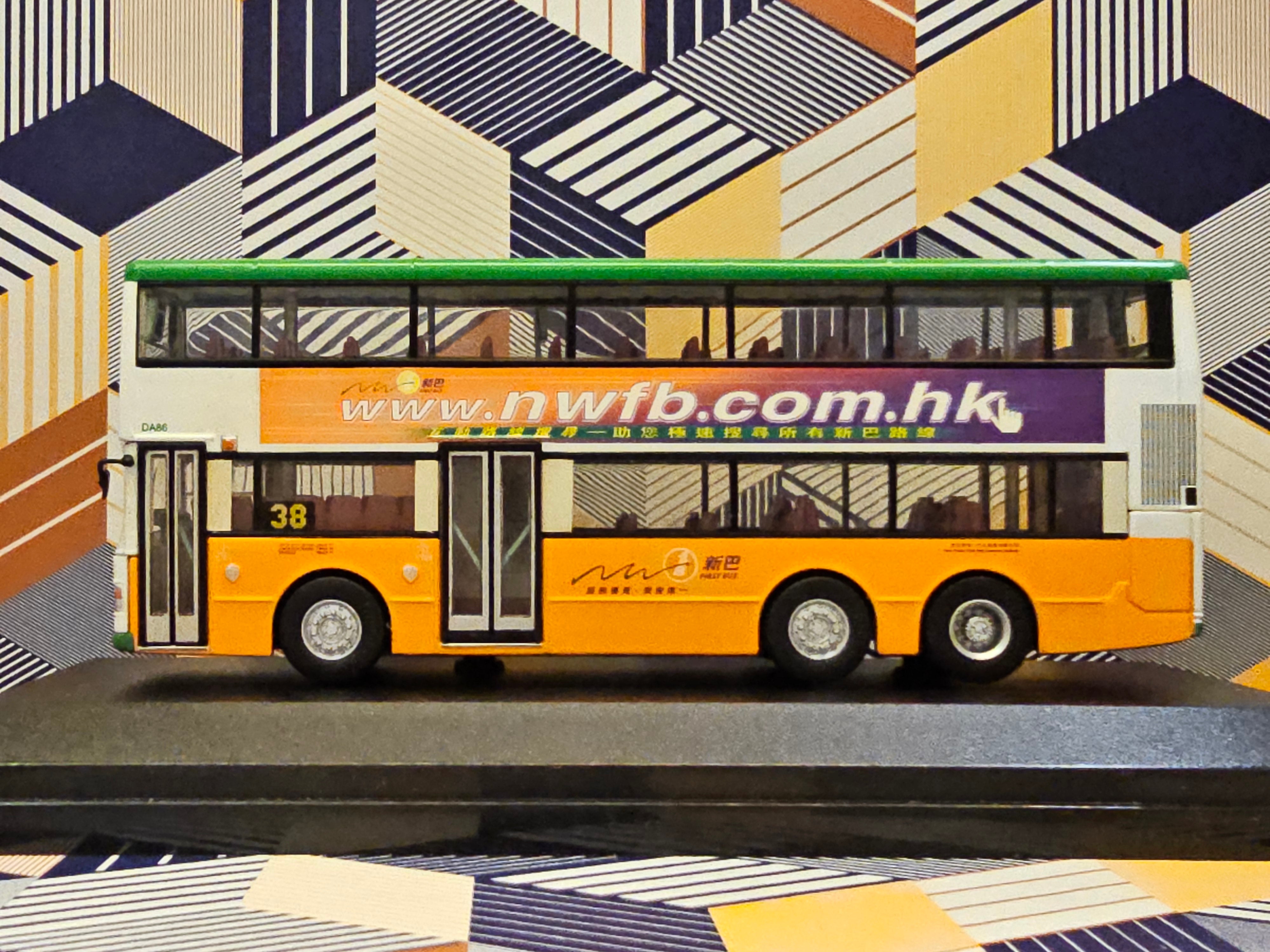 NWFB Dennis Condor 11m DA86 Route: 38 "nwfb.com.hk" – MSD BUS~ pre ...