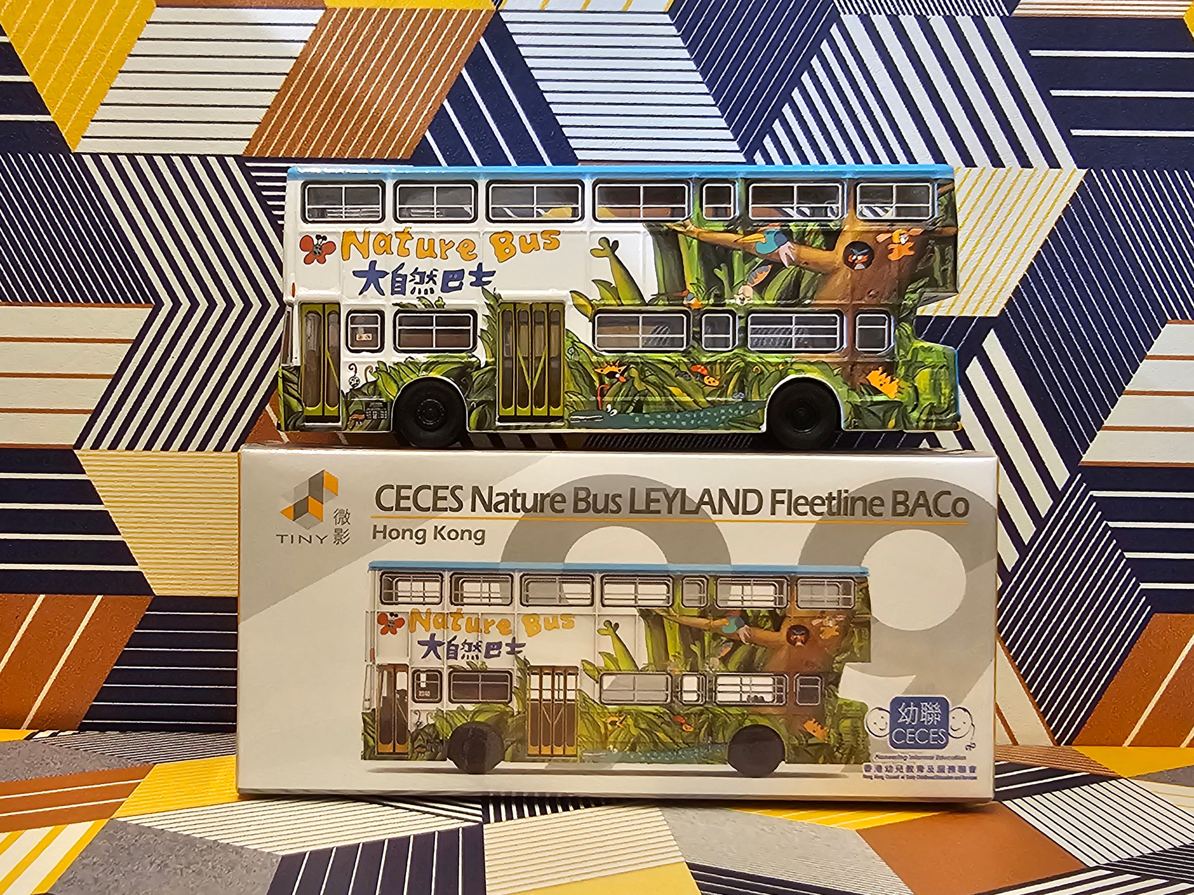 1/110 Tiny Leyland Fleetline BACO "CECES Nature Bus" – MSD BUS~ pre ...