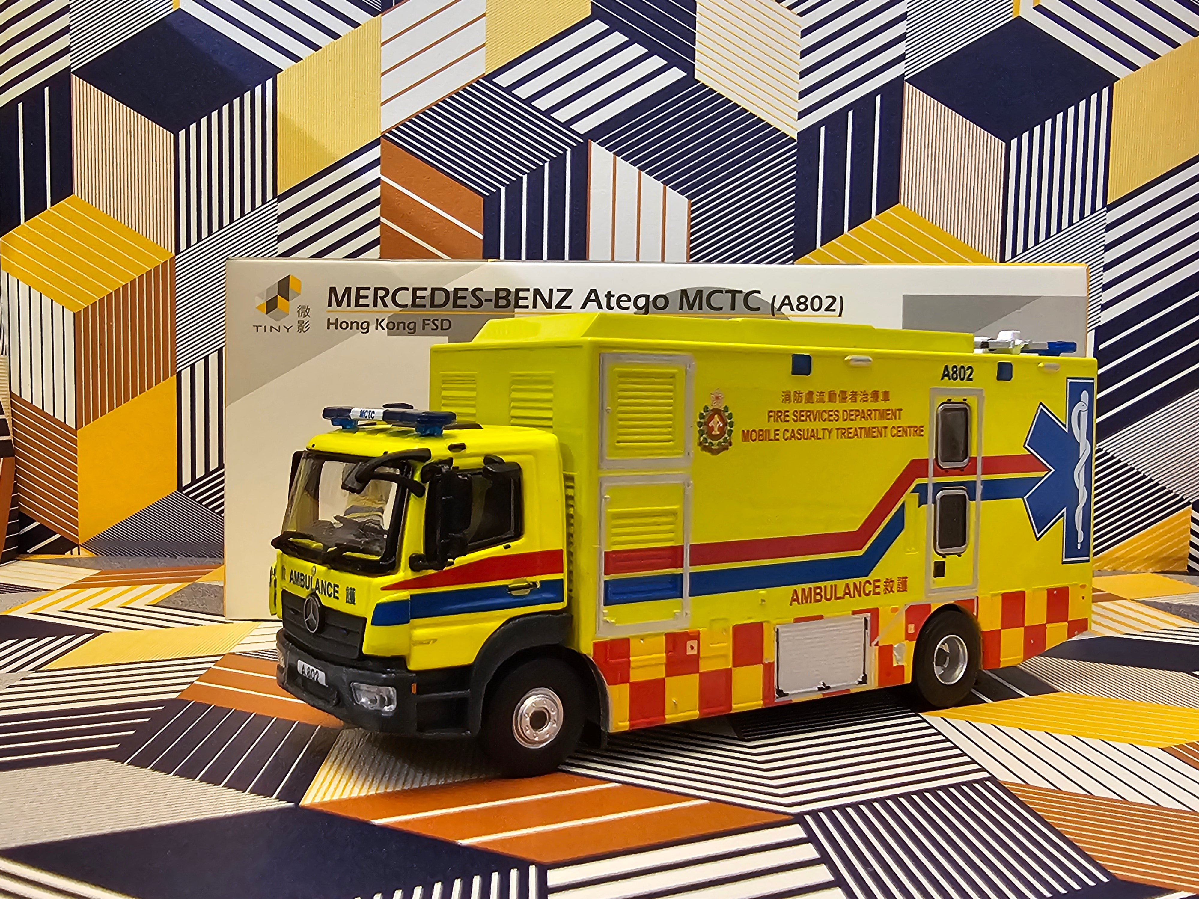 1/76 Tiny 187 Mercedes Benz Atego MCTC (A802) – MSD BUS~ pre-owned bus ...