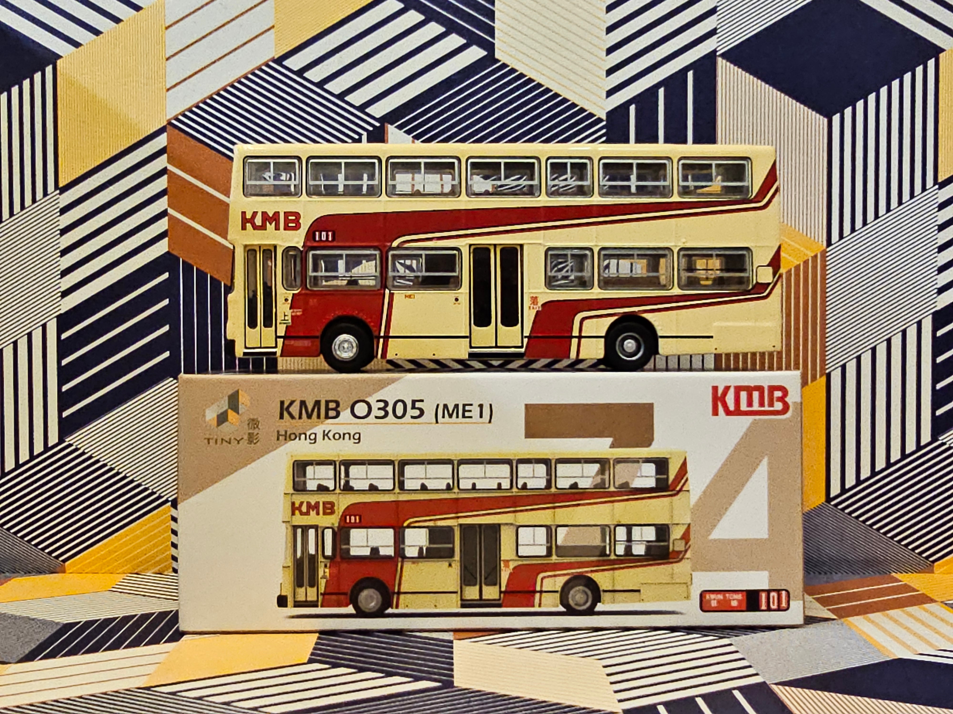 1/110 Tiny 74 KMB Mercedes Benz O305 ME1 Route: 101 – MSD BUS~ pre ...