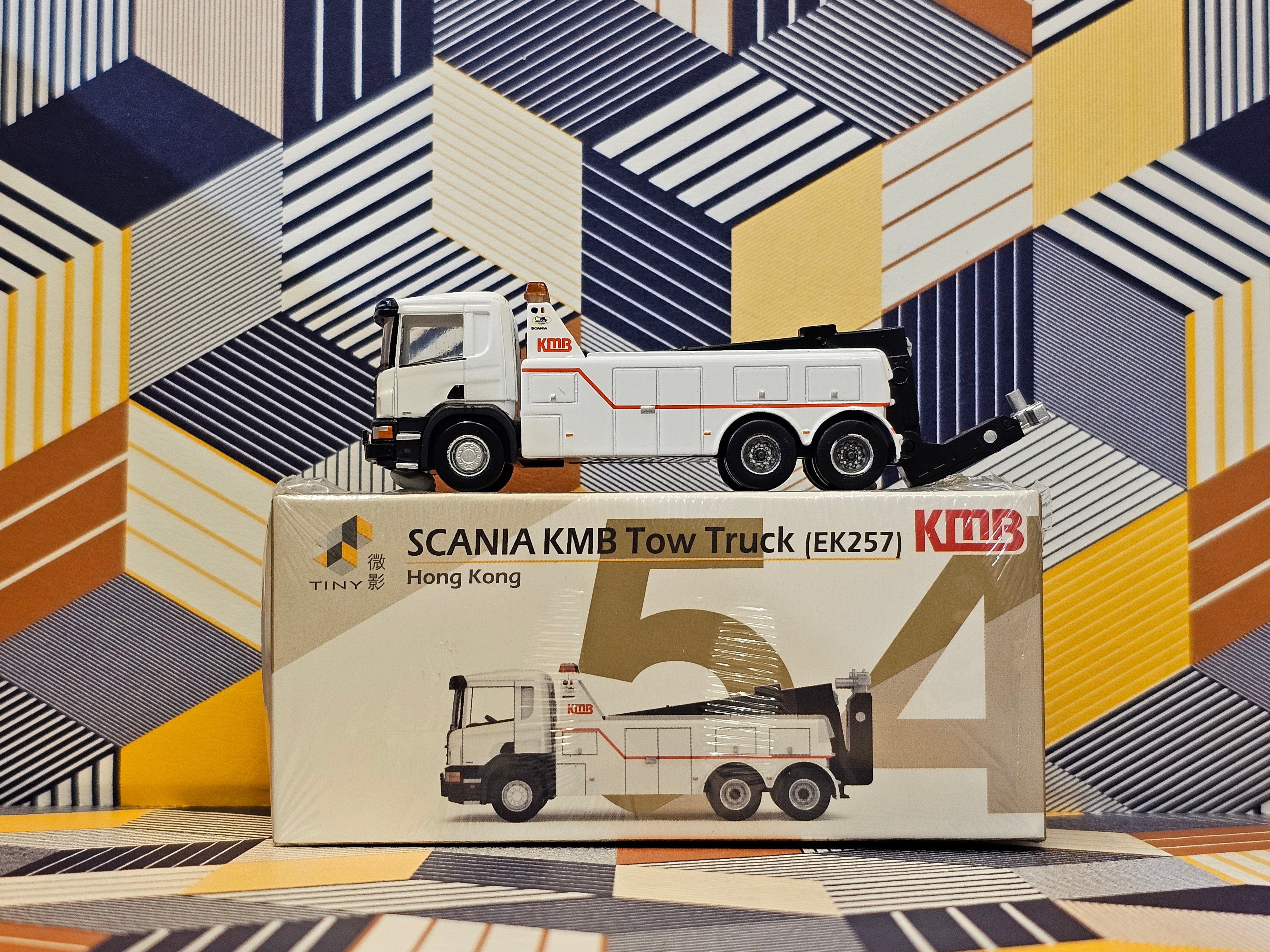 1/110 Tiny KMB54 Scania Tow Truck --EK257 – MSD BUS~ pre-owned bus model