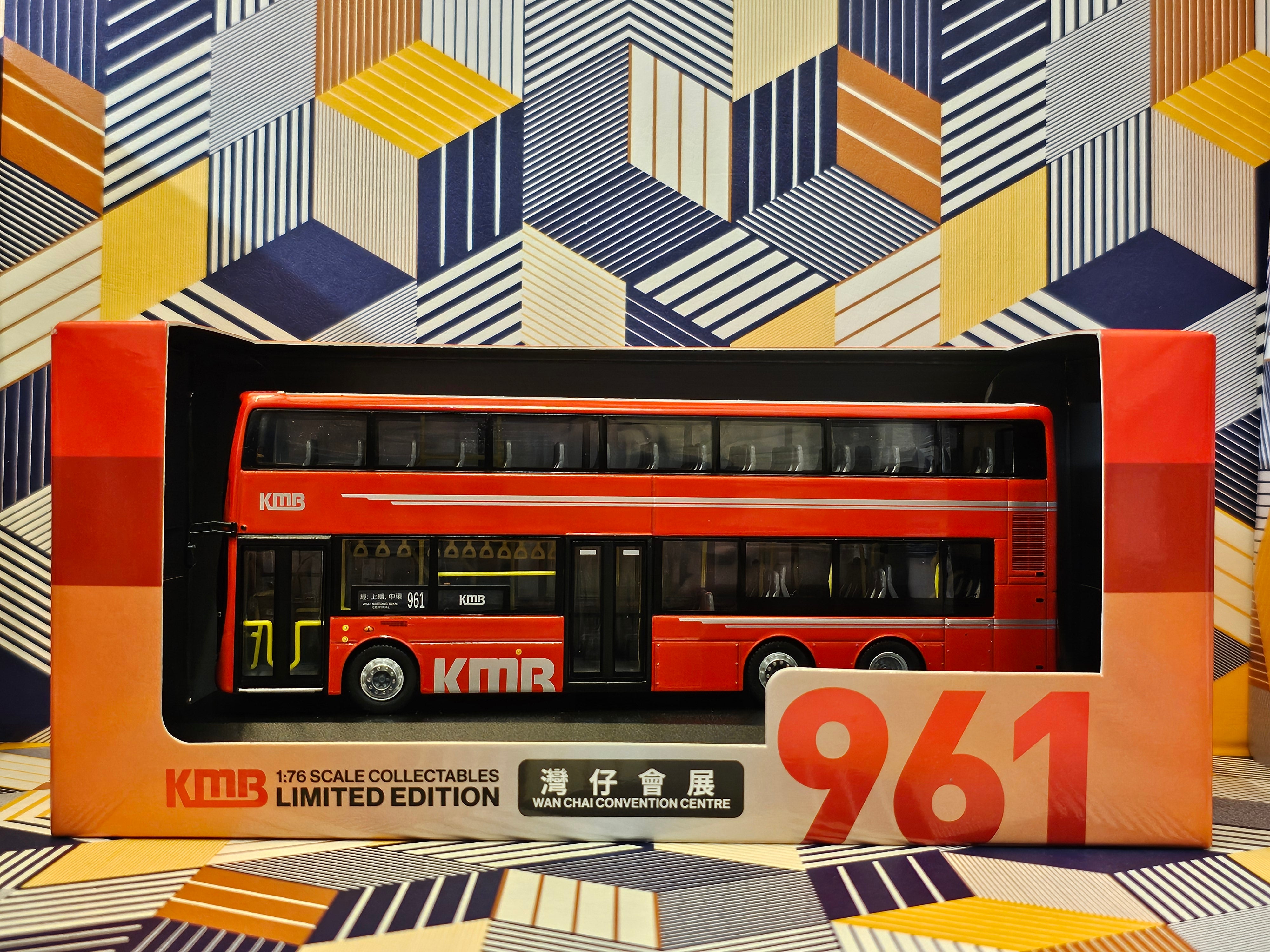 KMB Volvo B9TL Gemilang 12m AVG2 Route:961 – MSD BUS~ pre-owned bus model