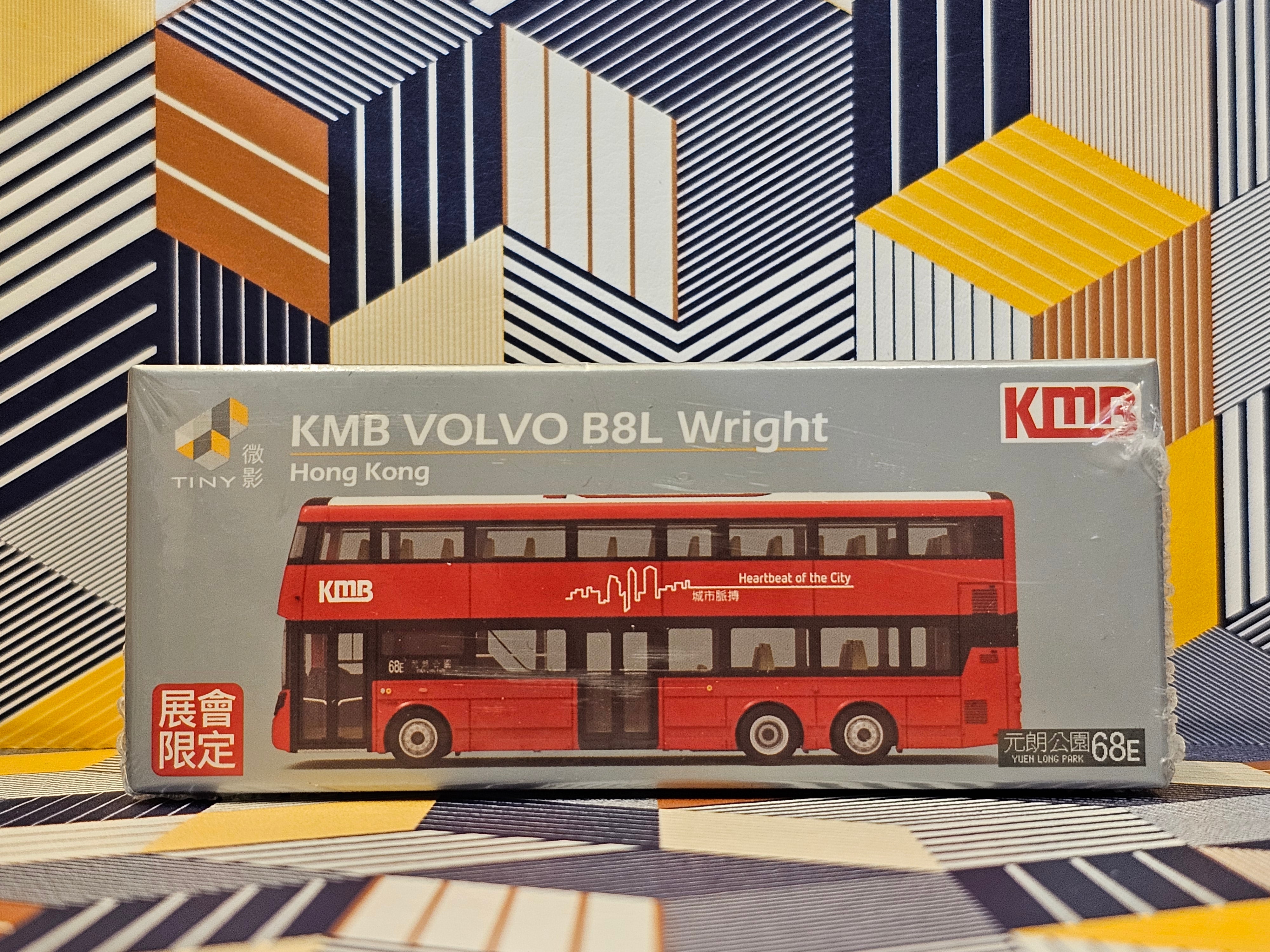 1/110 Tiny KMB Volvo B8L 12m V6B198 Route:68E – MSD BUS~ pre-owned bus ...