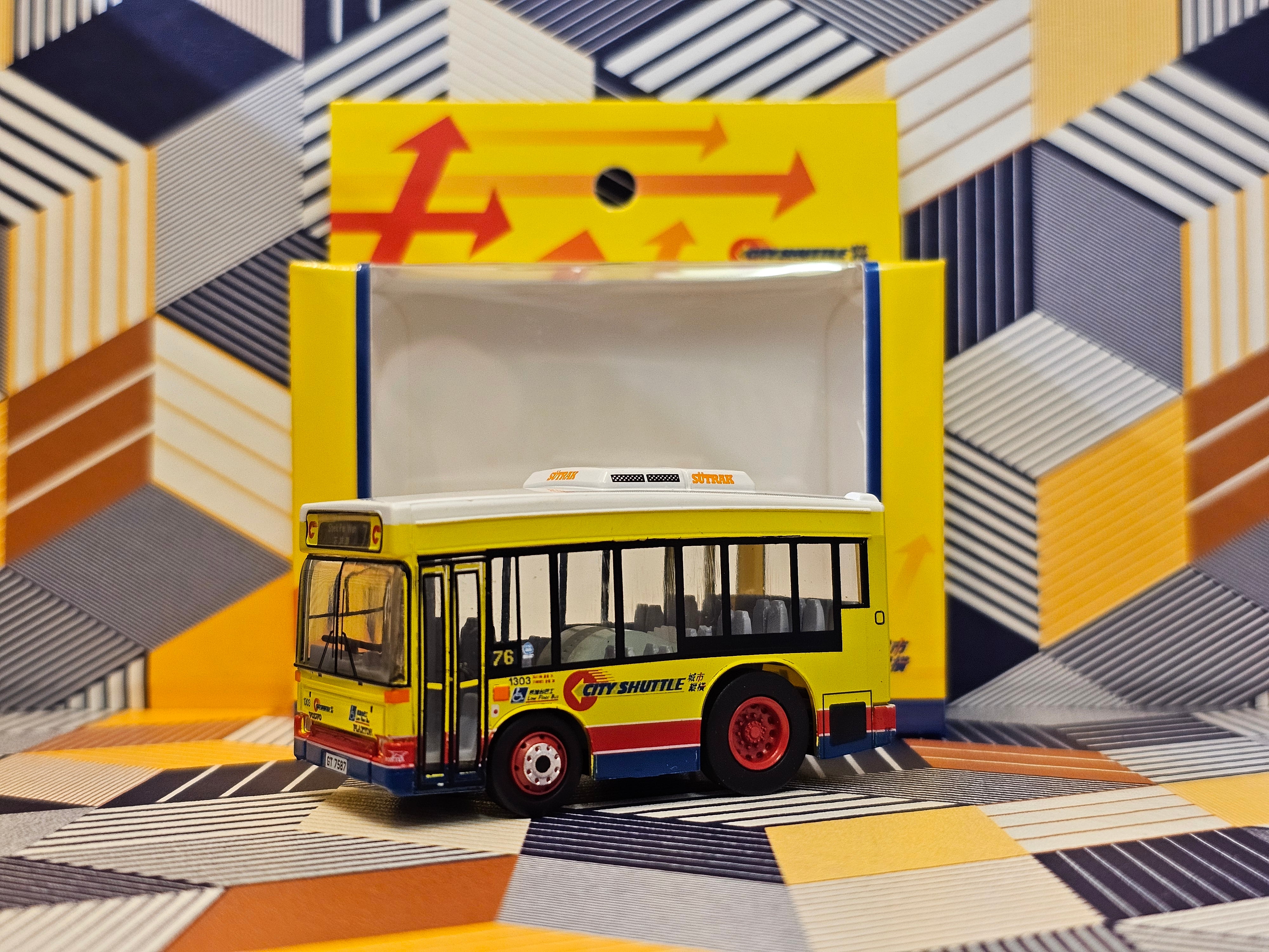 Q Pull back bus~Citybus Volvo B6LE 1303 Route: 76 – MSD BUS~ pre-owned ...