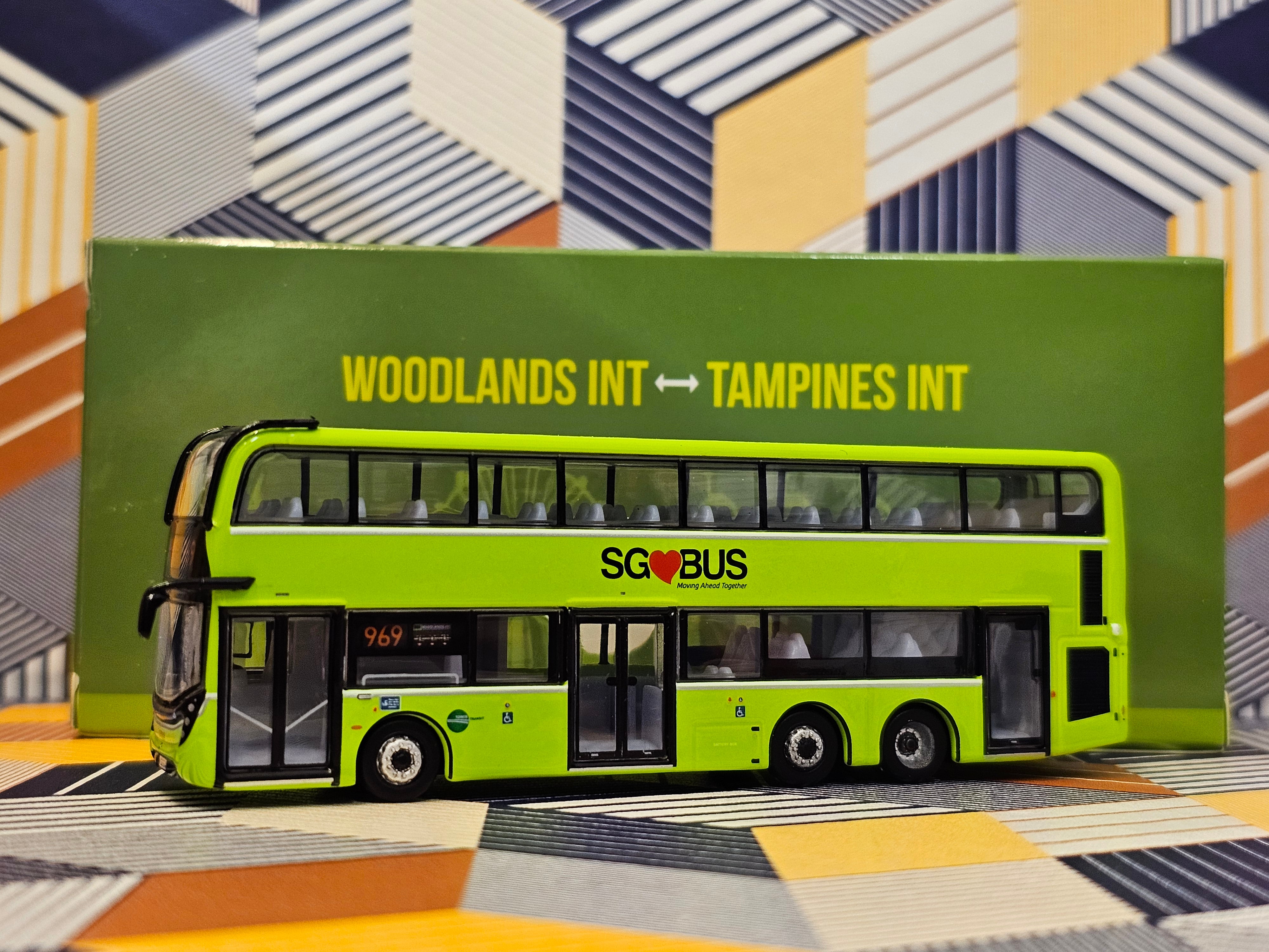 1/120 Tower Transit ADL Enviro Facelift 3-Door 12.5m SG6374U Route:969 ...