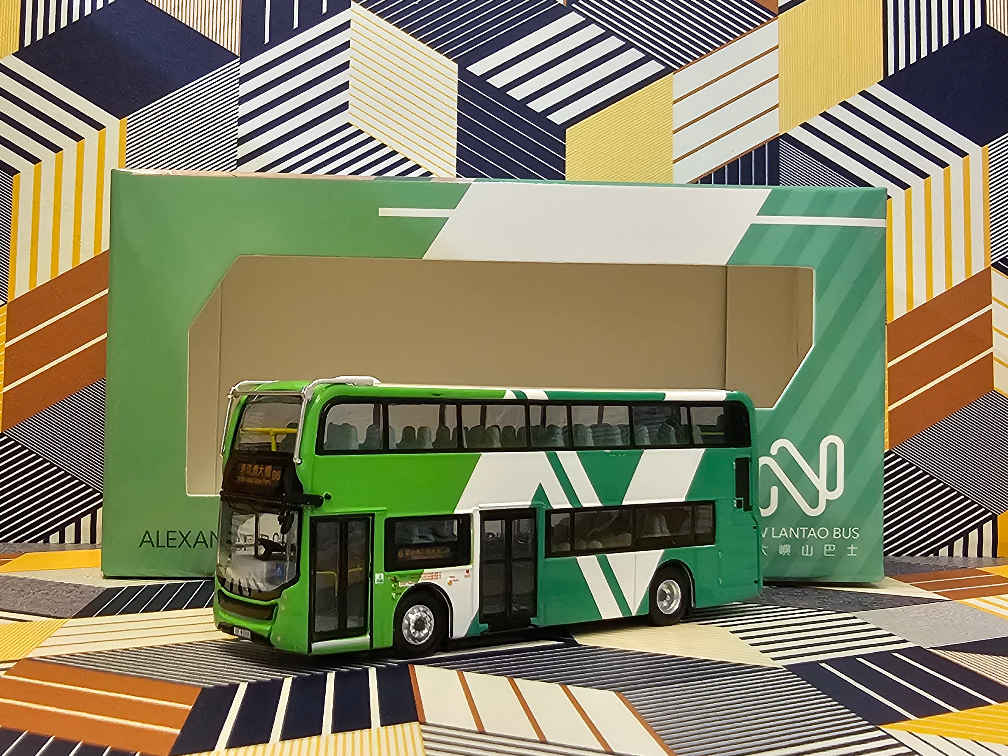 1/120 Model 1 NLB Dennis Enviro 400 Facelift 10.4m AD01/BM3218 Route:B ...