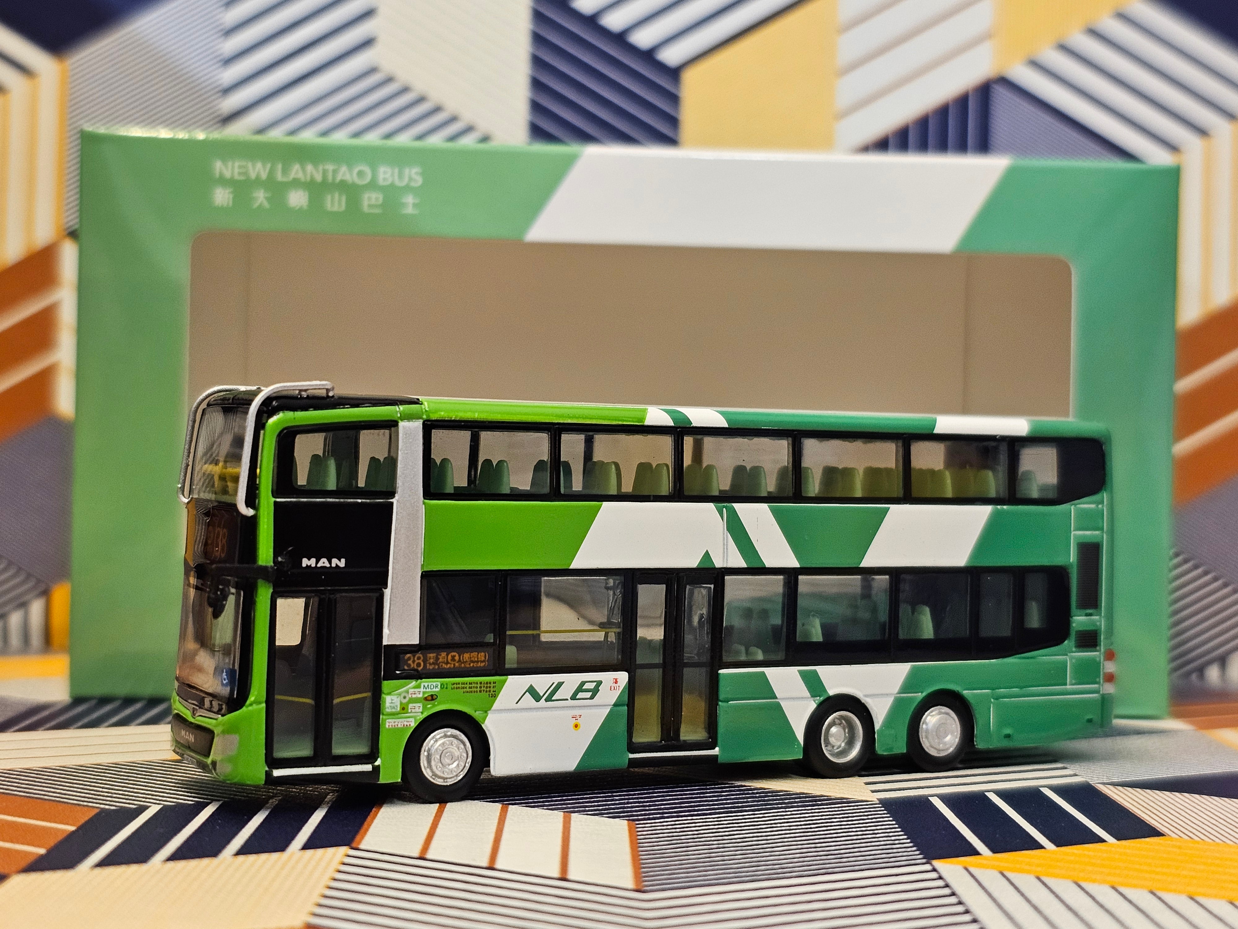 1/120 Model 1 NLB MAN A95 Facelift 12m MDR01 Route:38 – MSD BUS~ pre ...