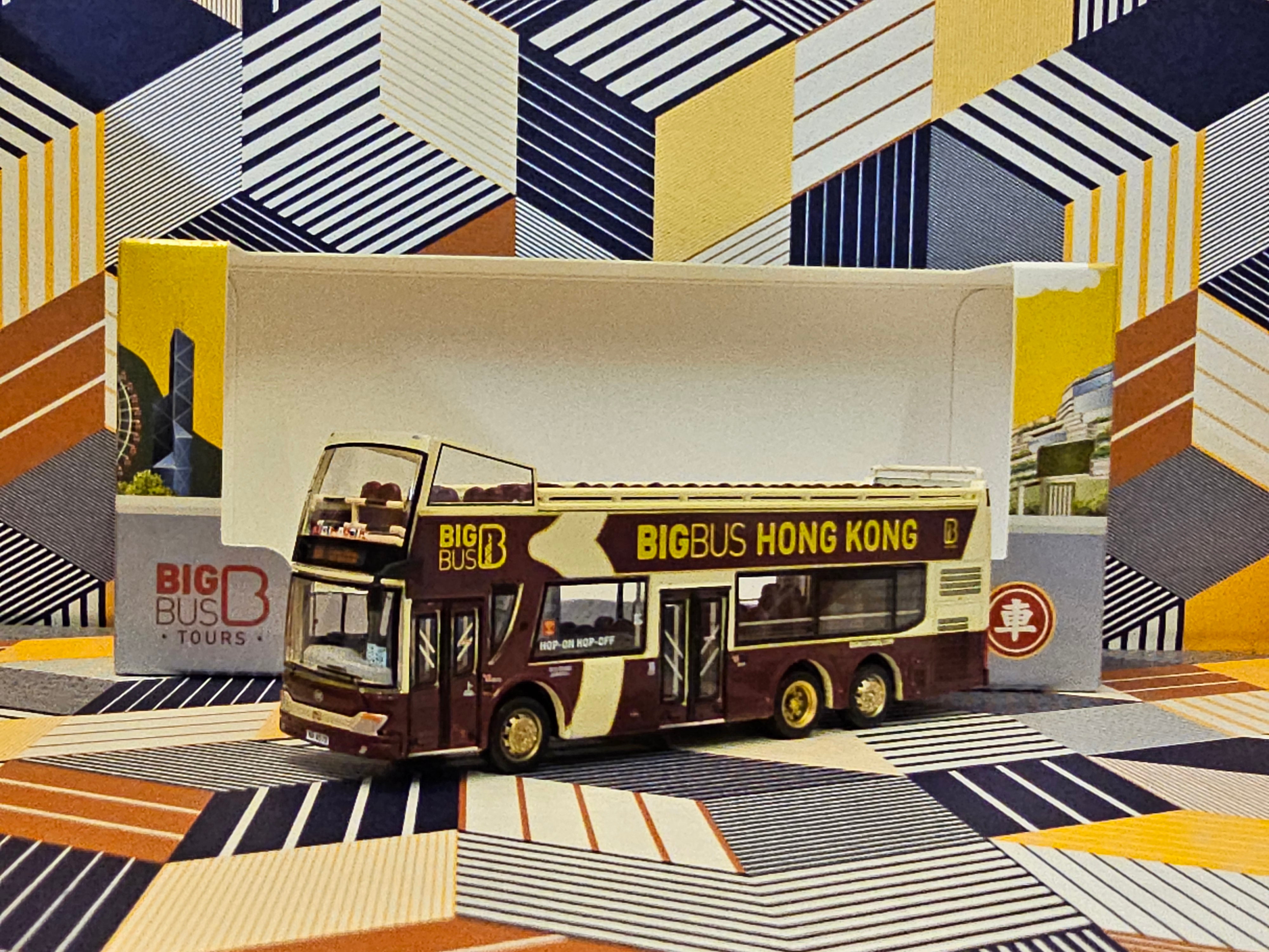 1/120 Big Bus Ankai Full Open-Top Sightseeing Tours NR4579 – MSD BUS ...