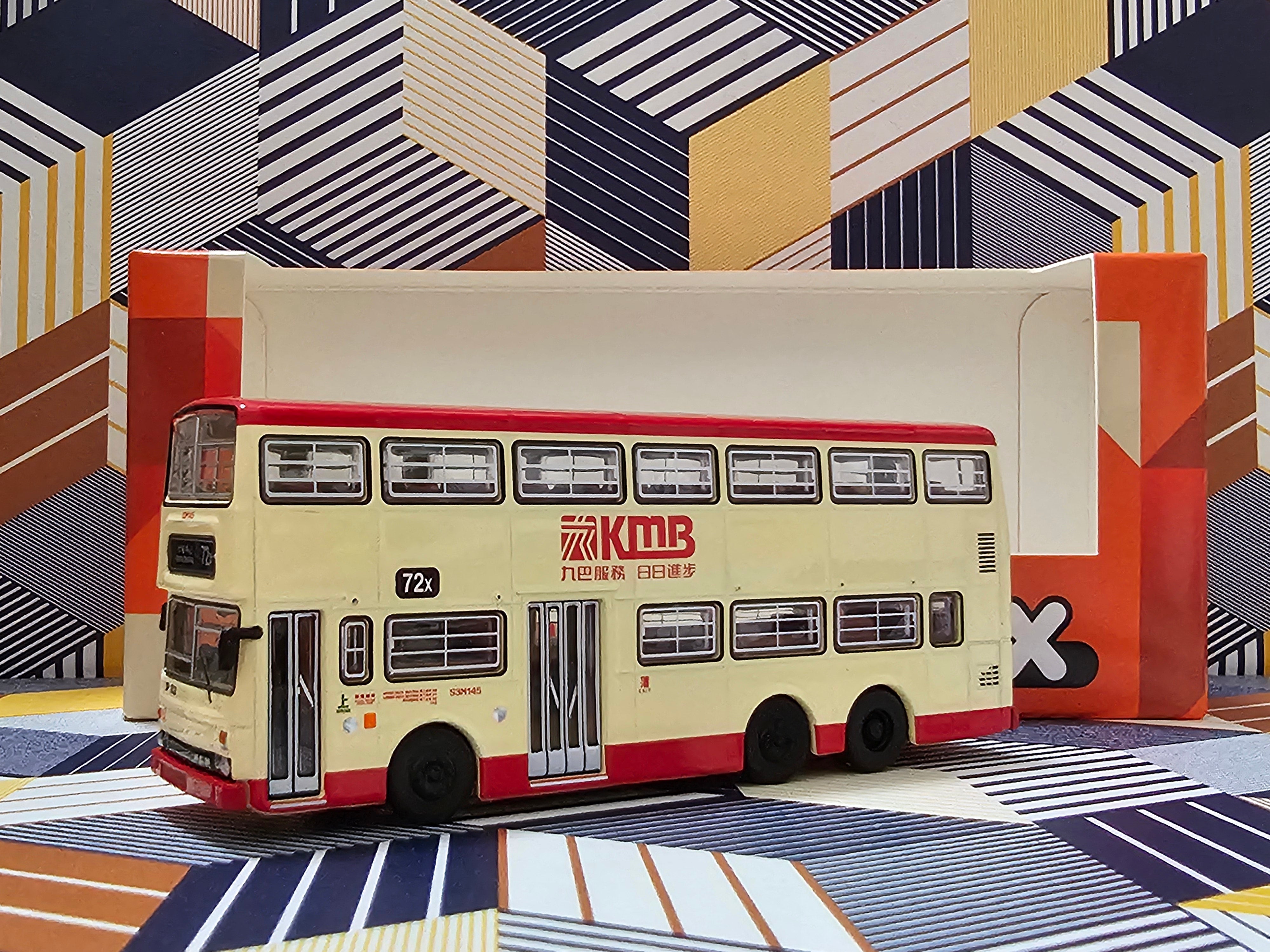 1/120 KMB MCW Metrobus 11m S3M145 Route: 72X – MSD BUS~ pre-owned bus model
