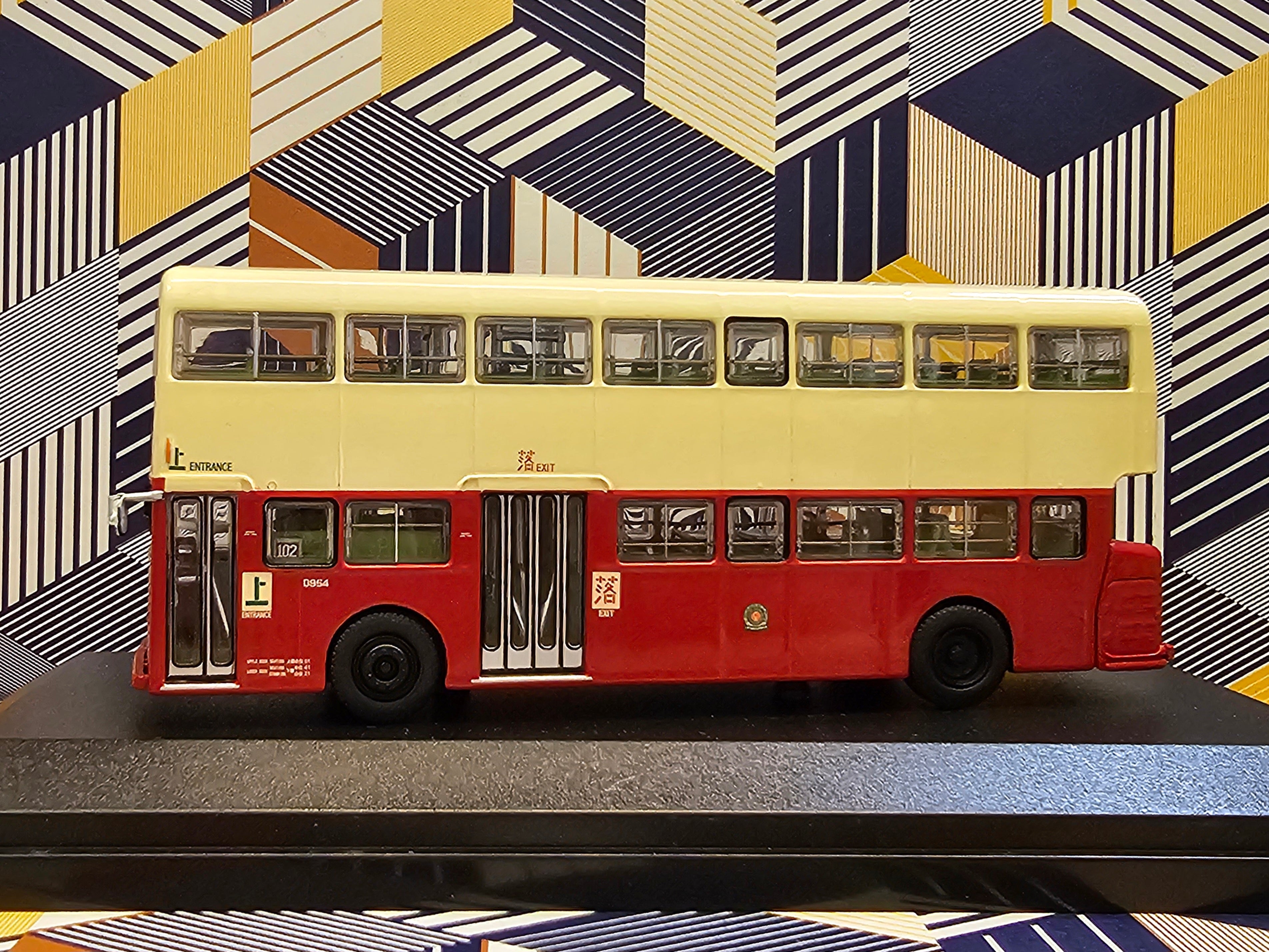 KMB Leyland Fleetline D954 Route: 102 – MSD BUS~ pre-owned bus model