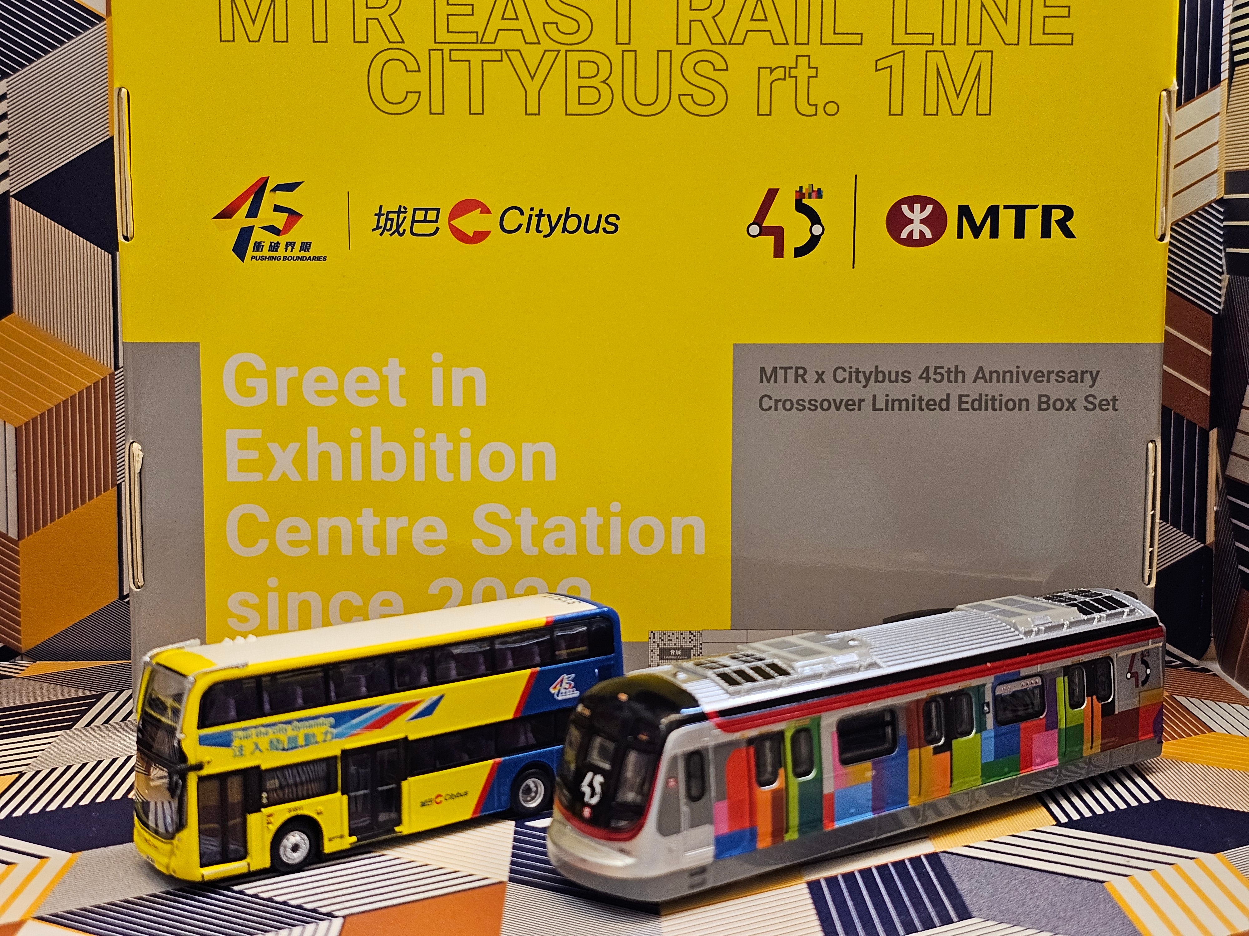1/120 Citybus /M T R 45th Anniversary Crossover Box Set – MSD BUS~ pre ...