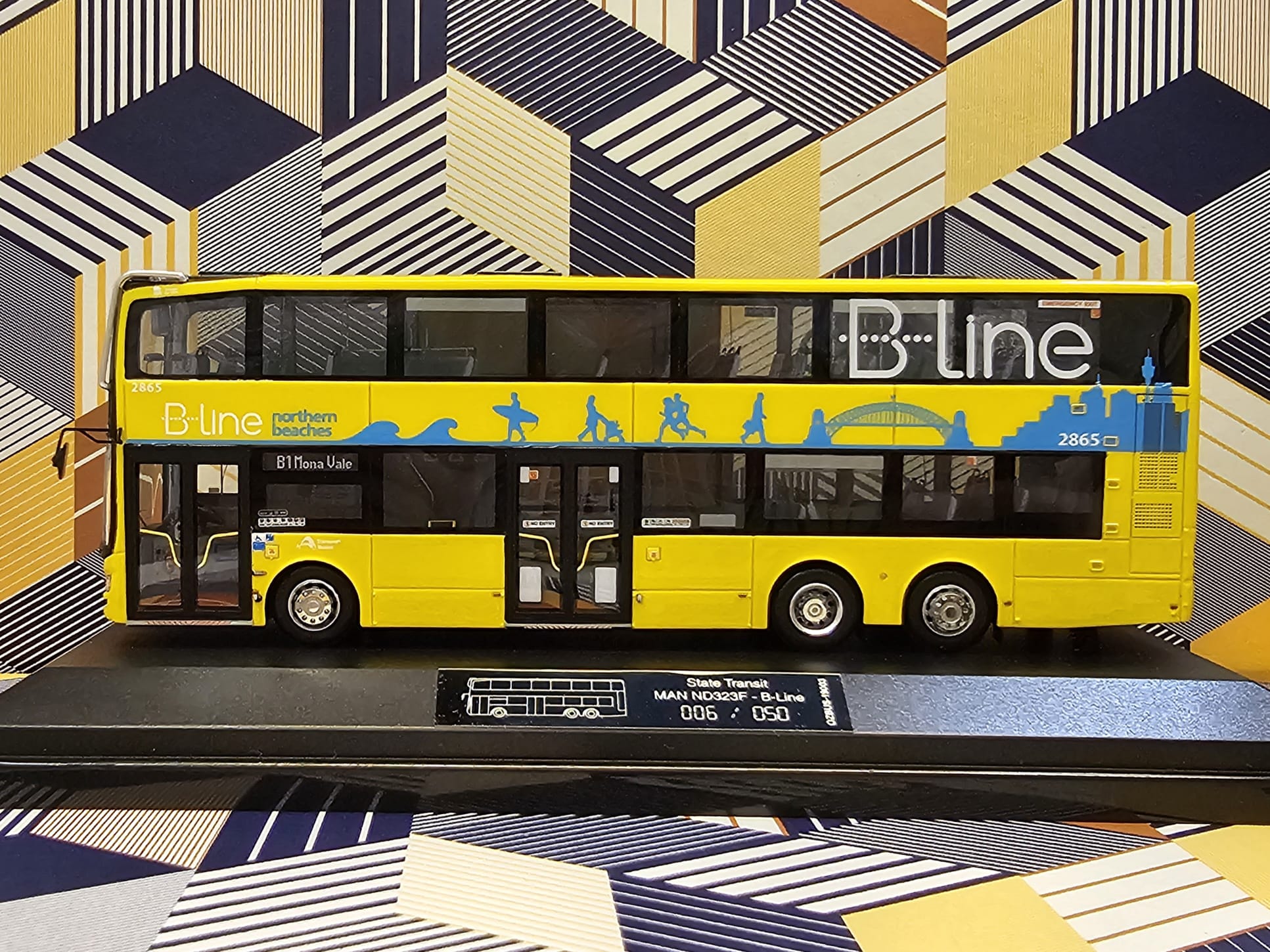OZBUS models~OZ BUS B-Line MAN ND323F 2865ST Route: B1 – MSD BUS~ pre ...