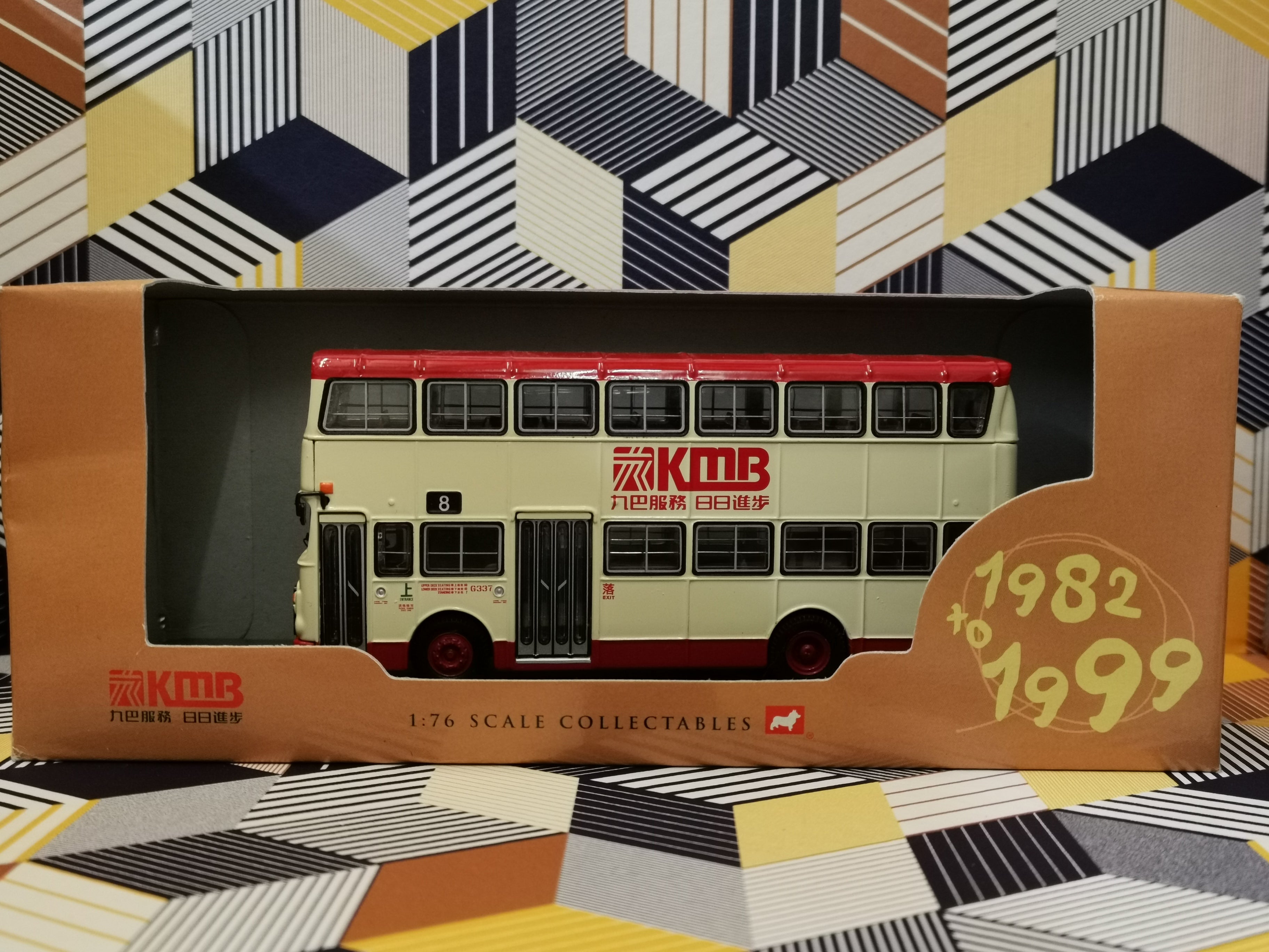 KMB Leyland Victory MK2 G337 Route: 8 – MSD BUS~ pre-owned bus model