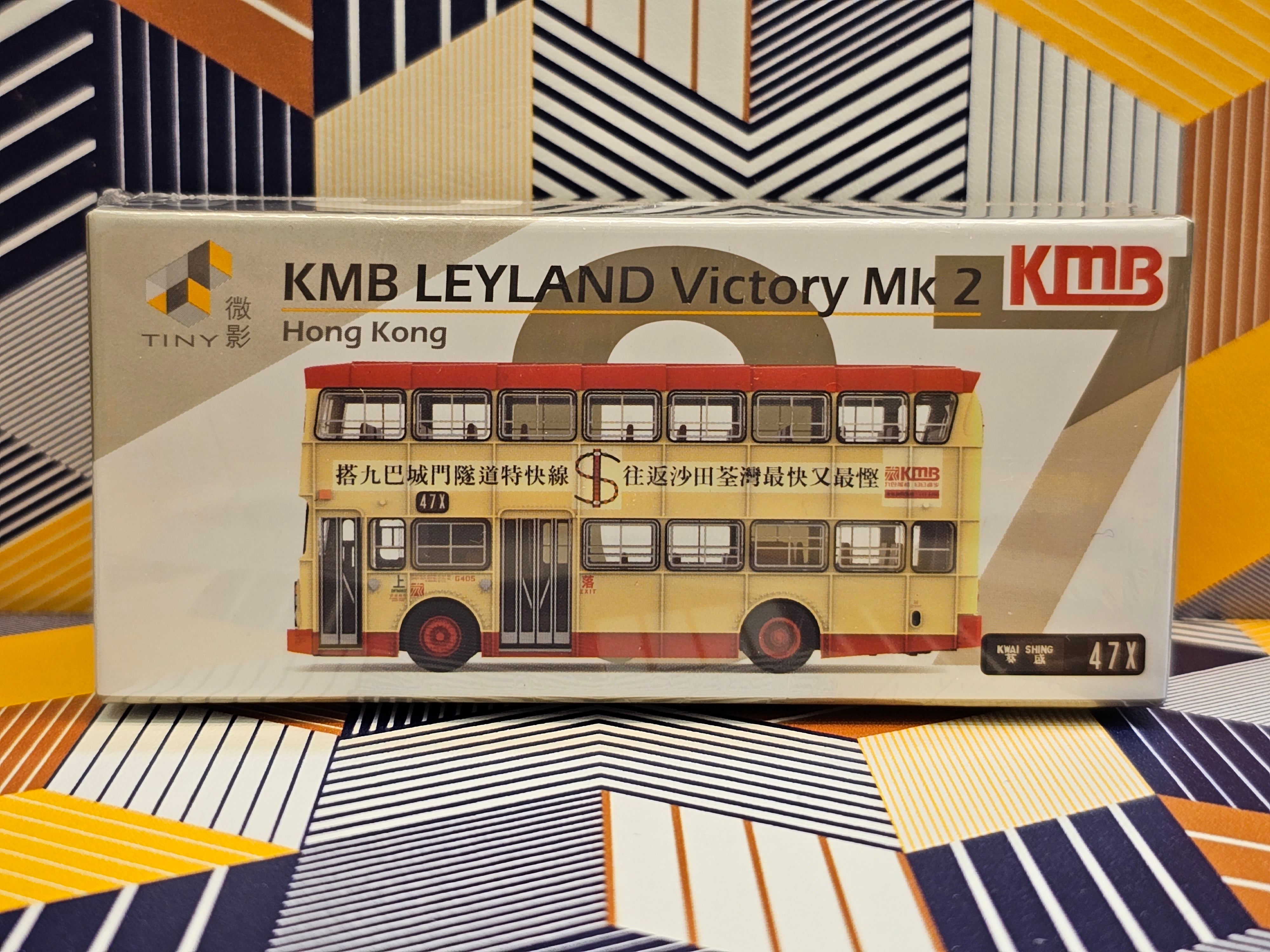 1/110 Tiny KMB07 Leyland Victory MK2 G405 Route:47X – MSD BUS~ pre ...