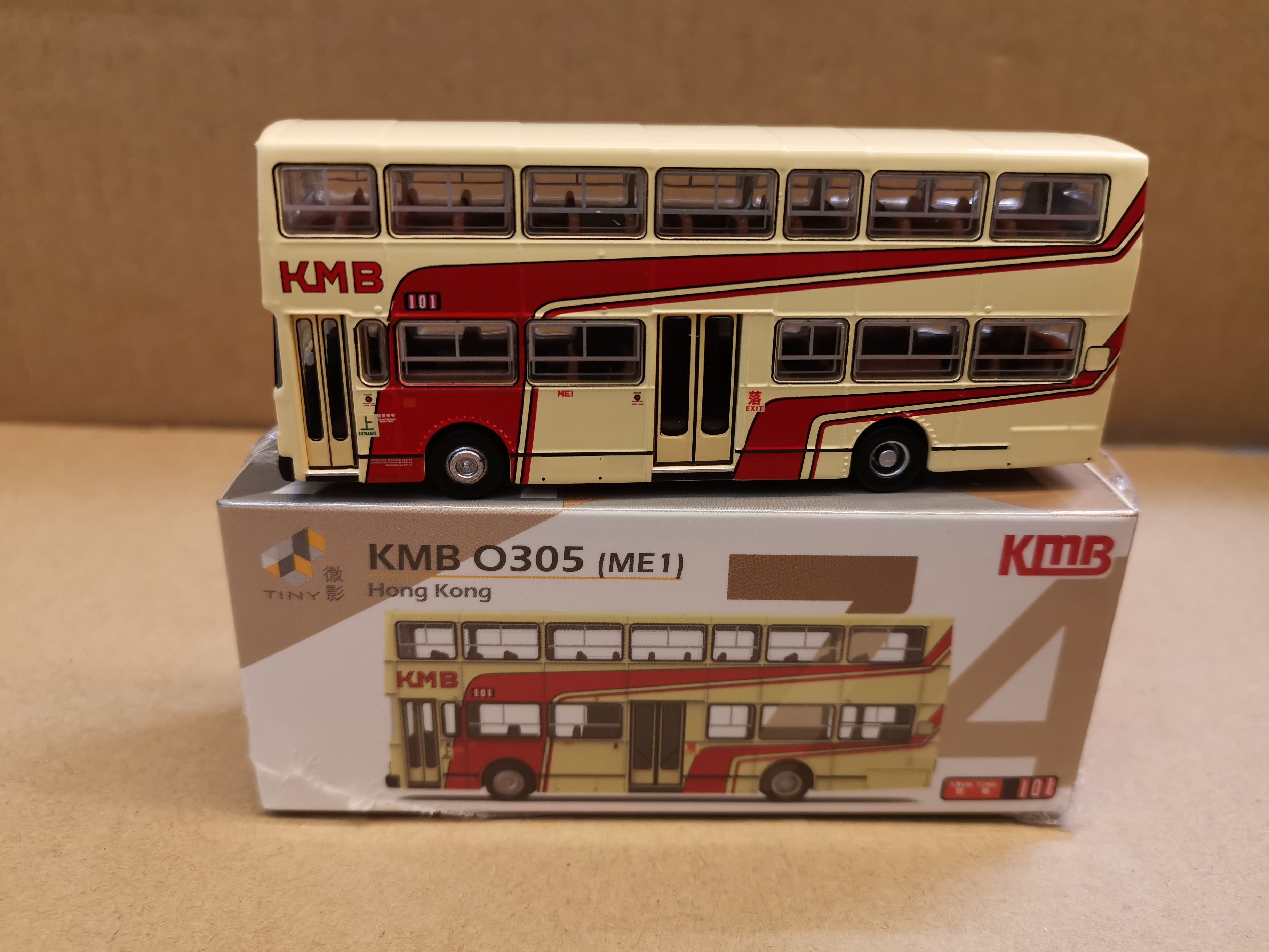 1/110 Tiny 74 KMB Mercedes Benz O305 ME1 Route: 101 – MSD BUS~ pre ...