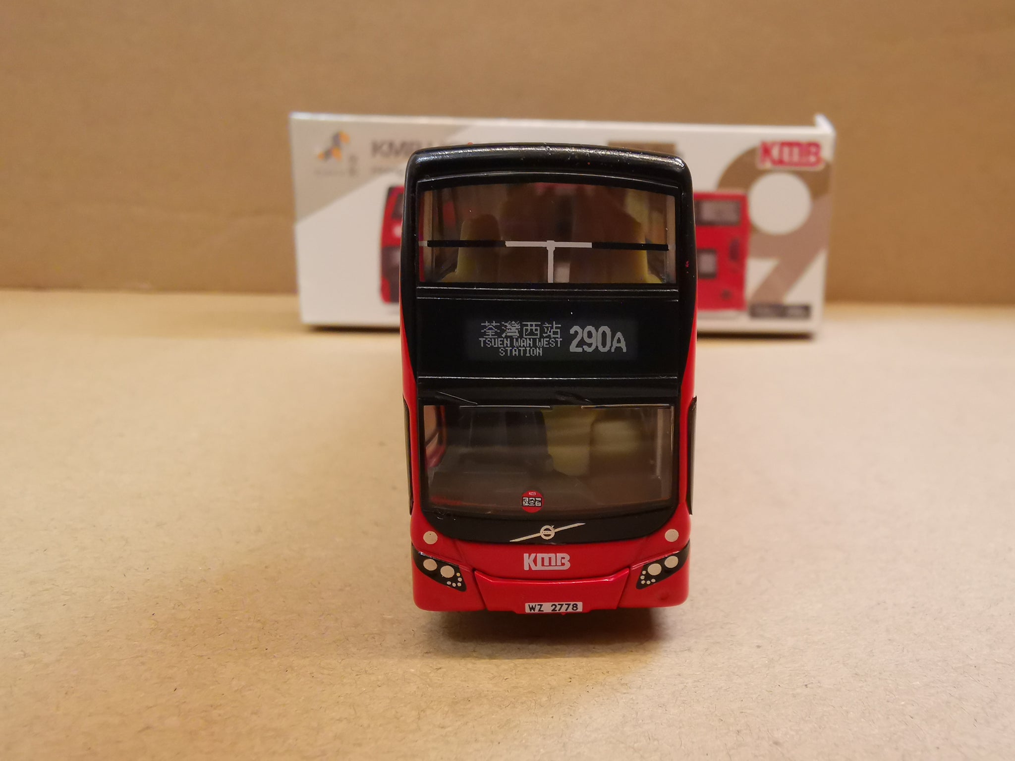 1/110 Tiny KMB19 KMB Volvo B8L MCV 12.8m V6X2 Route:290A – MSD BUS~ pre ...